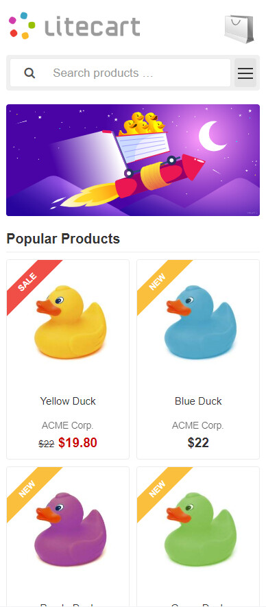 Classic Theme Litecart Add Ons